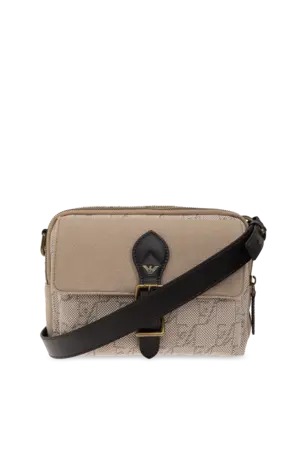 Emporio Armani Monogram Tote Bag - Beige