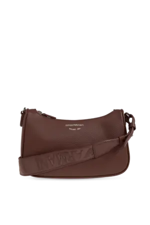 Emporio Armani Embossed Logo Shoulder Bag