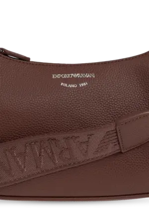 Emporio Armani Embossed Logo Shoulder Bag