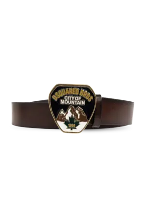 Dsquared2 Leather Belt - Brown