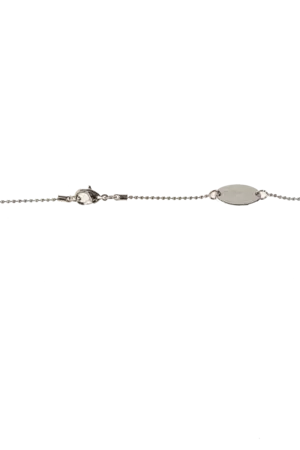 Dsquared2 Matchstick Pendant Necklace In Tone And Red