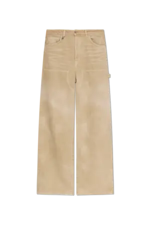 Amiri Wide-leg Jeans - Beige