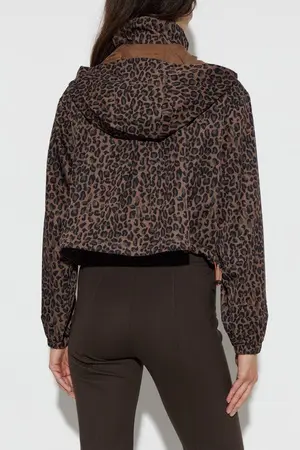 The Upside Ludlow Leopard Print Jacket
