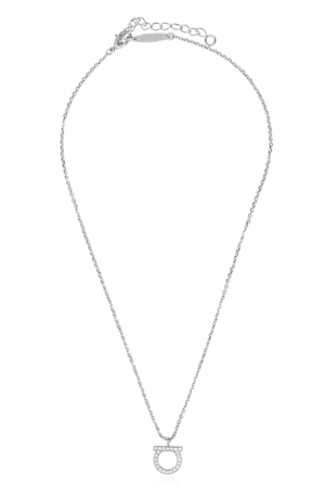 FERRAGAMO Logo Pendant Necklace