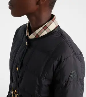Moncler Cygnes Quilted Down Jacket - Black