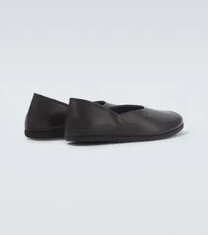 STOFFA Leather Slip-on Shoes