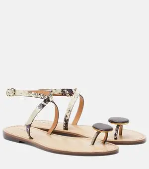 Cream Snakeskin (beige)