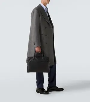 Canali Leather Briefcase