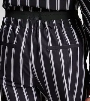 Attico Striped Cotton Sweatpants