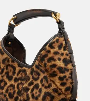 Saint Laurent Mombasa Small Shoulder Bag - Beige