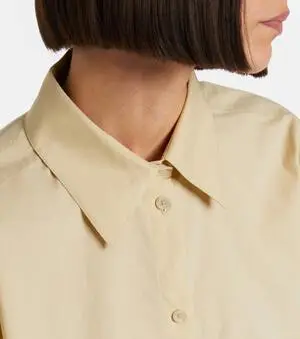 TOTEME Oversized Cotton Poplin Shirt