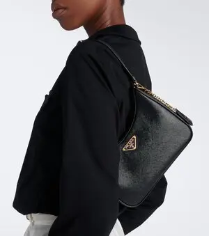 Prada Re-edition 2005 Mini Shoulder Bag - Black