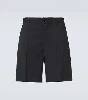 Moncler Bermuda Shorts With Elasticated Drawstring Waist