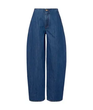 JIL SANDER Barrel-leg Jeans - Blue
