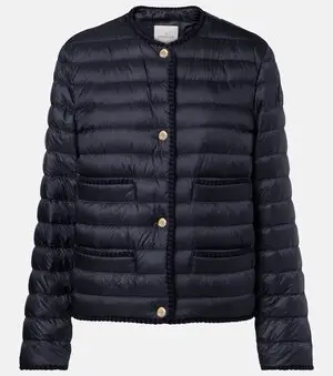 Moncler Quilted Down Jacket - Blue