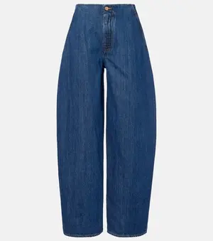 JIL SANDER Barrel-leg Jeans