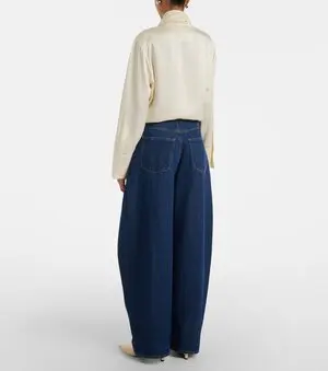 JIL SANDER Barrel-leg Jeans