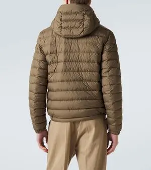 Moncler Quilted Down Jacket With Drawstring Hood
