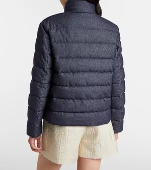 Moncler Bessettez Quilted Cotton Down Jacket