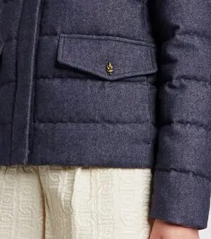 Moncler Bessettez Quilted Cotton Down Jacket