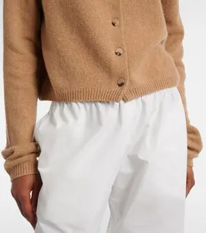 Khaite Annora Wool And Cashmere Cardigan