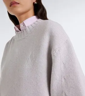 Attico Wool And Cashmere Sweater