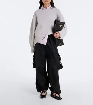 Attico Wool And Cashmere Sweater