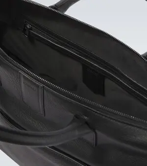 Canali Leather Briefcase