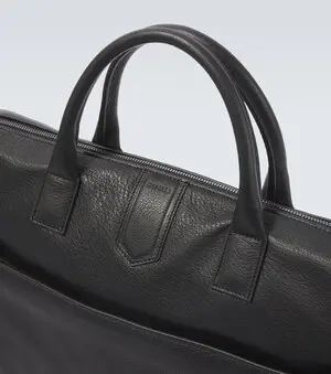 Canali Leather Briefcase
