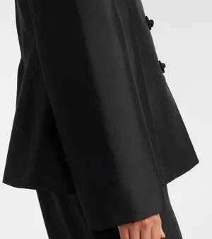 RÓHE Wool-blend Jacket With Toggle Fastening