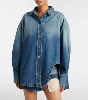 Attico Cotton Denim Shirt