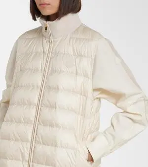 Moncler Wool And Cashmere Detachable Vest Jacket