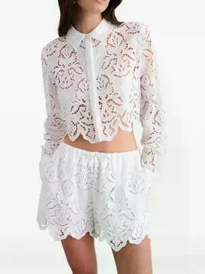 TOCCIN Jilly Cropped Shirt