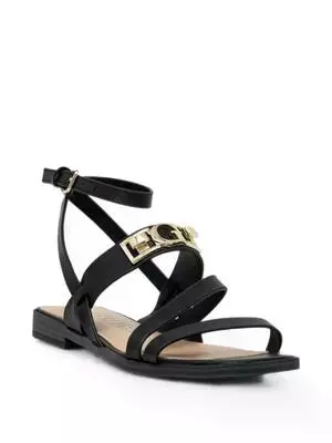 Guess Rula Logo-plaque Strappy Sandals