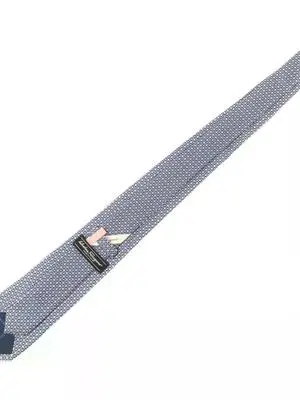 FERRAGAMO Silk Tie - Blue