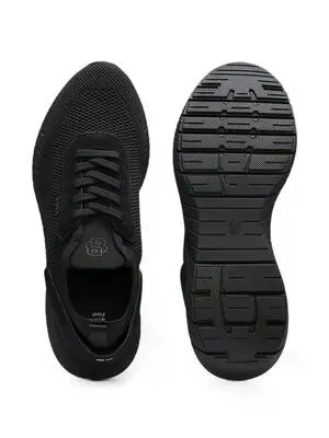 BOSS Mesh-knit Lace-up Sneakers