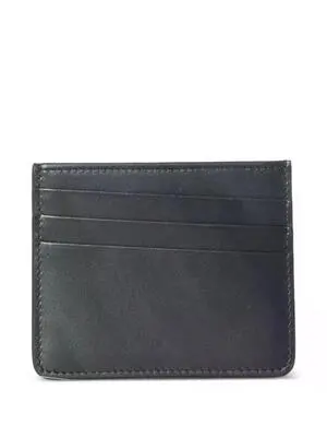MAISON MARGIELA Four Stitches Leather Cardholder - Black
