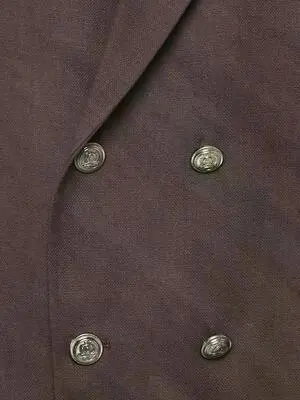 RICCI DI NAPOLI Double-breasted Slim-fit Suit