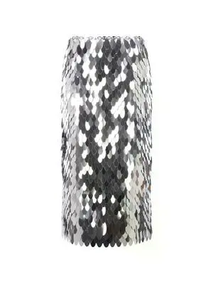 Rabanne Sequin Embellished Midi Skirt