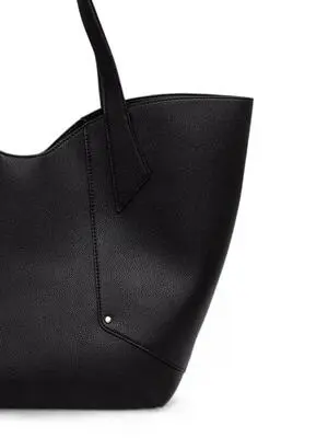 Guess Darcy Logo-plaque Pebbled Tote Bag