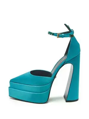 Versace Platform Pumps - Blue