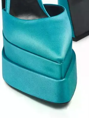 Versace Platform Pumps - Blue