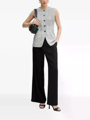Guess Check Pattern Button-up Top