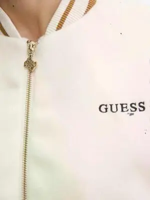 Guess Embroidered Logo Bomber Jacket