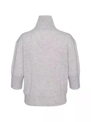 CLUB21 COLLECTION High-neck Short-sleeve Sweater