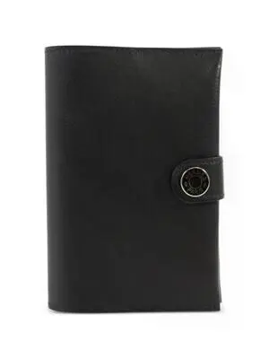 Hermès R.m.s Leather Passport Holder - Black