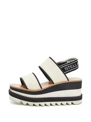 Stella McCartney Elyse Wedge Sandals