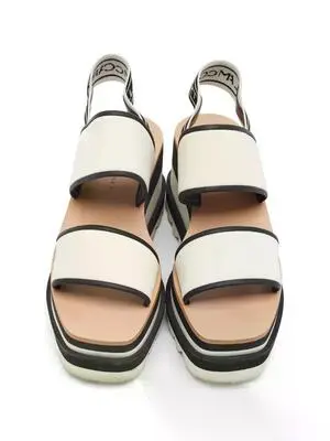 Stella McCartney Elyse Wedge Sandals