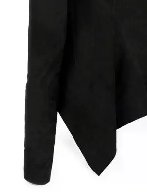 Rick Owens Naska Biker Leather Jacket - Black