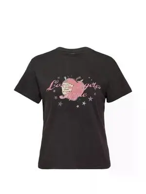GLOWNY Graphic Print T-shirt